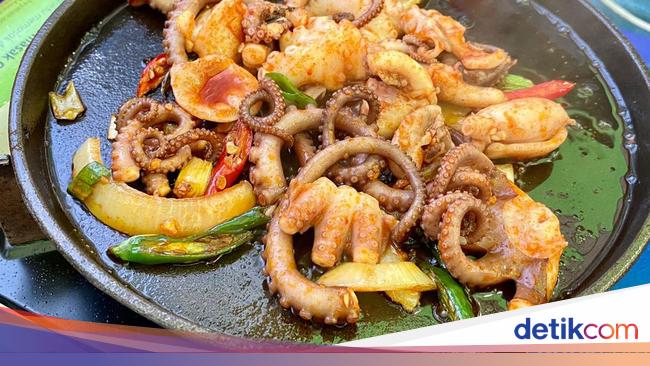 Nolda Pocha: Serunya Makan Gurita Pedas dan Soju 0% Alkohol di Warung ...