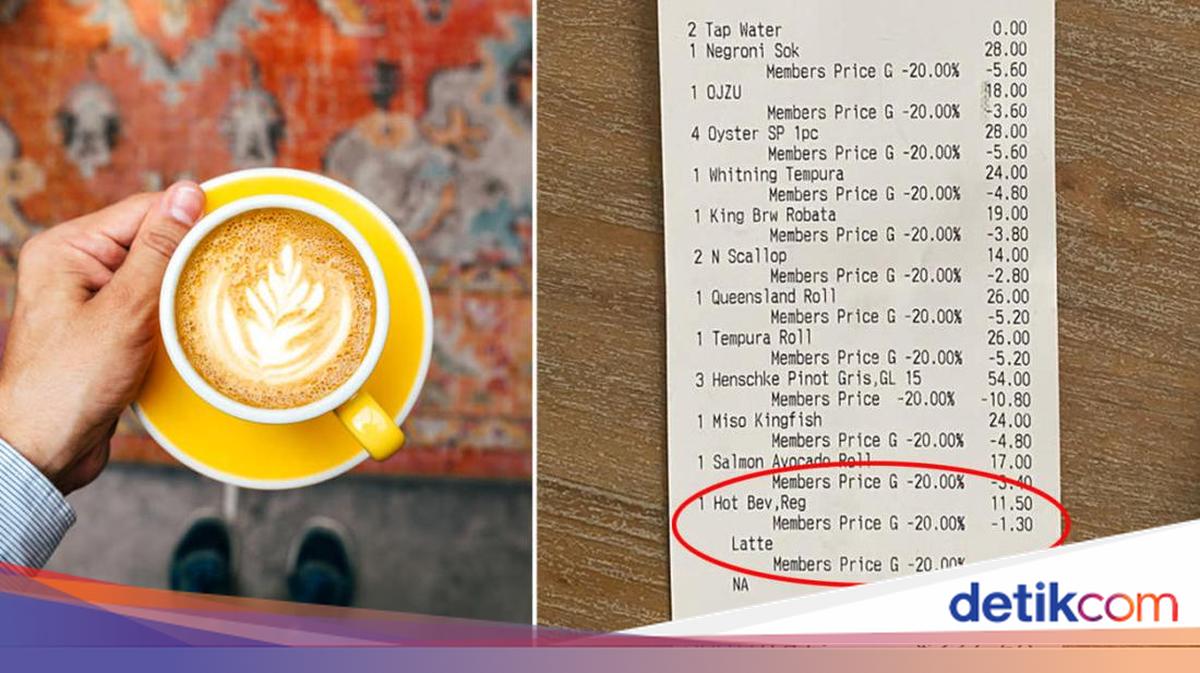 Pesan Kopi di Restoran, Pelanggan Ini Kaget Harganya Rp 116 Ribu!