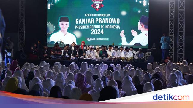 Relawan di Banten Doakan Ganjar Pranowo Jadi Presiden di 2024