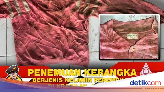 Pakai Sweater Pink, Ini Ciri Lengkap Kerangka Manusia Jongkok di Sleman