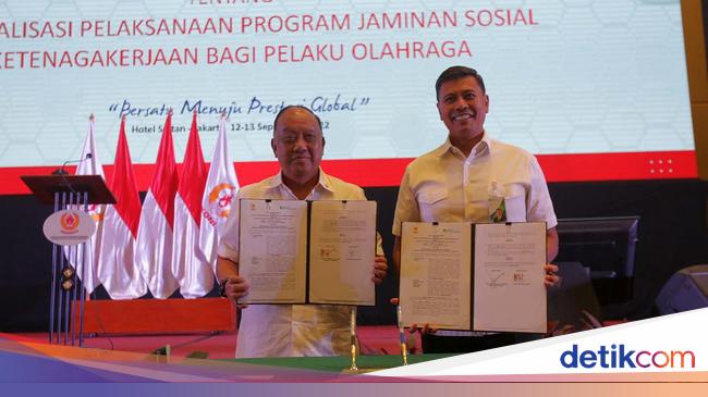 BP Jamsostek Gandeng KONI Lindungi Atlet BP Jamsostek Gandeng KONI Lindungi Atlet