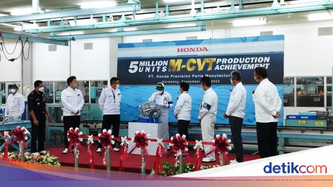 Selamat! Pabrik Honda Karawang Rayakan Produksi 5 Juta Unit MCVT-Mission