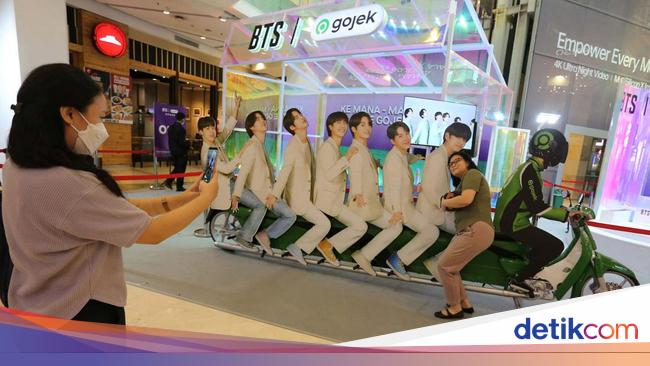 Gojek Hadirkan BTS | Gojek Space Installation di Jakarta