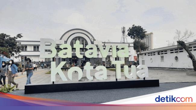 Begini Wajah Kota Tua yang Kini Berganti Nama Jadi Batavia