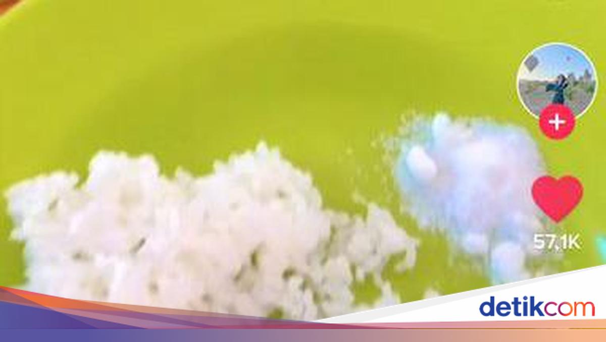 Viral Aksi Kocak Wanita Makan Nasi Pakai Garam Tapi Dikelilingi Makeup ...