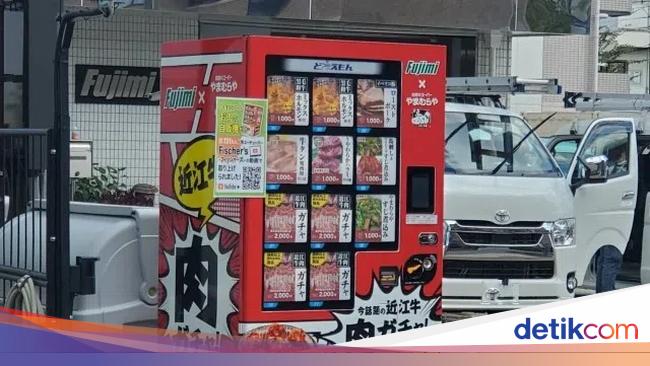 Makin Unik, Kini Ada Vending Machine yang Jual Omi Wagyu