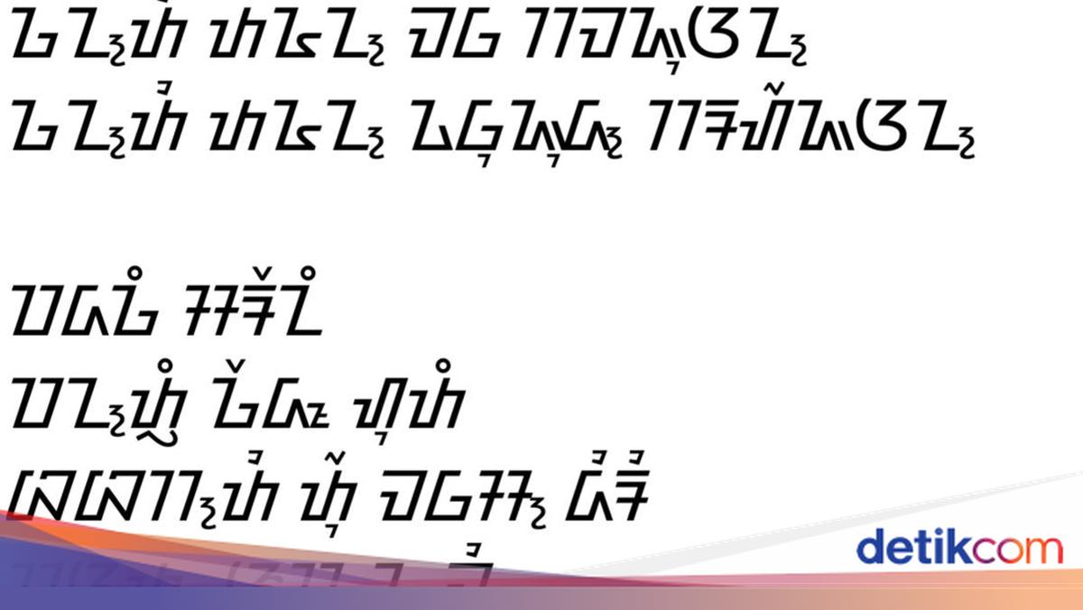 Mengenal Aksara Sunda: Swara, Ngagena hingga Rarangken