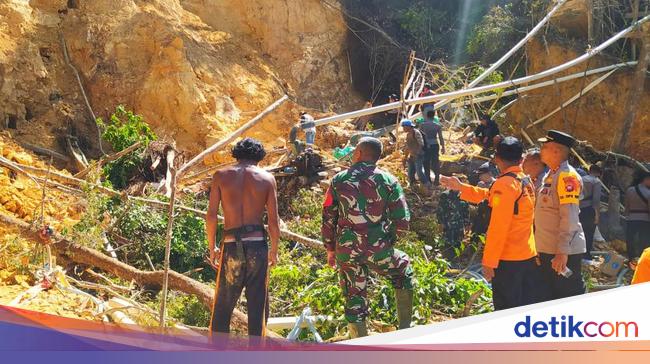 Korban Tewas Akibat Tambang Emas Longsor Di Bengkayang Kalbar Jadi 7 Orang