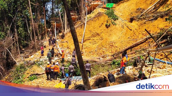 Lokasi Tambang Emas Di Bengkayang Kalbar Longsor 5 Orang Tewas
