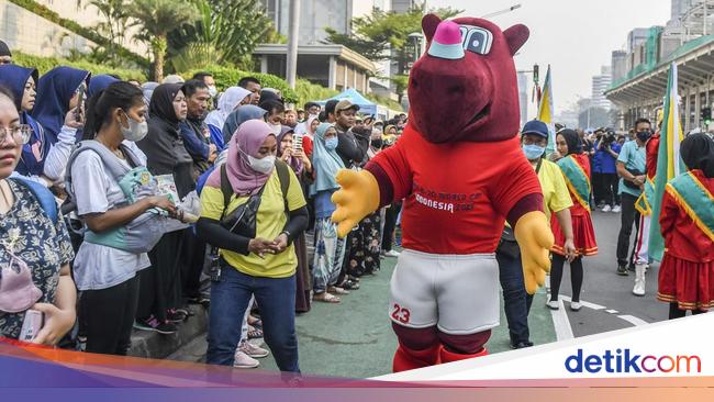 Filosofi di Balik Badak Jawa jadi Maskot Piala Dunia U-20 2023