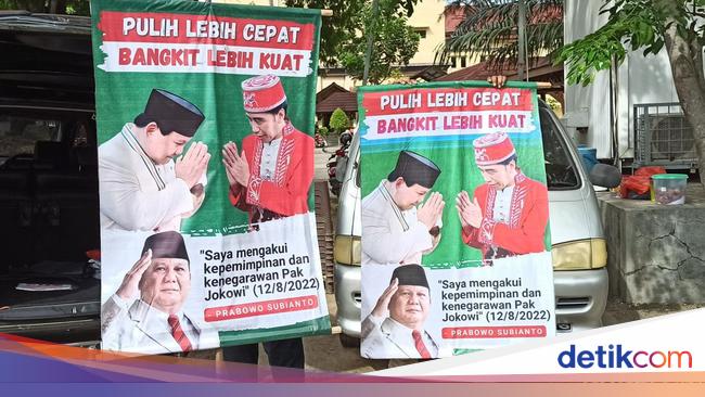 Gerindra Aceh Adukan Pemasangan Poster Prabowo Bareng Jokowi ke Polisi