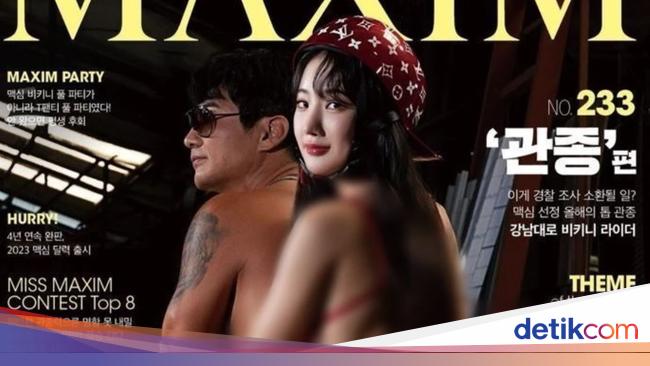 Influencer Viral karena Naik Motor Berbikini, Kini Jadi Model Maxim Korea