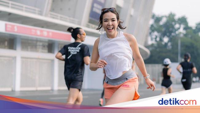 Potret Serunya Gisel Lari di GBK, Disebut Lebih Cocok Jadi Kakak Gempi