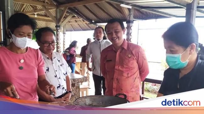 Keripik Gedebong ala Desa Kukuh Tabanan yang Kini Dilirik Pasar Turki