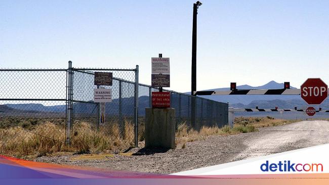 Penampakan Area 51 yang Misterius dan Terlarang Bagi Warga Sipil