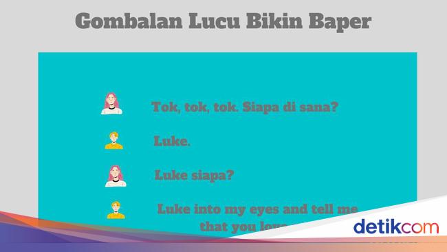 40 Gombalan Lucu tapi Bikin Baper, Dijamin Pacar Makin Sayang