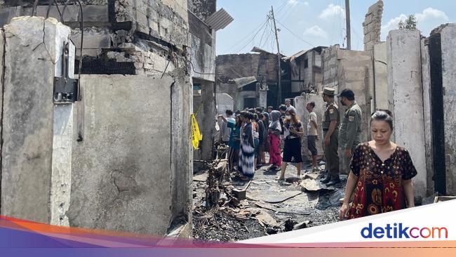30 Rumah di Menteng Jakpus Ludes Terbakar, Begini Kronologinya