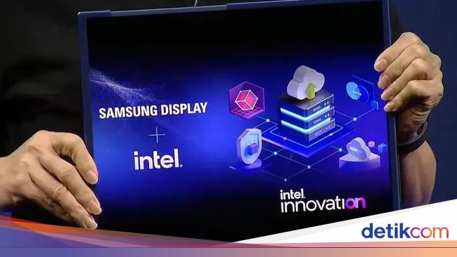 Keren! Intel dan Samsung Pamerkan Konsep PC Layar Geser