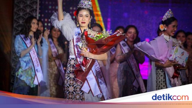 Potret Cantik Tania Putri Pariwisata Indonesia 2022 Berkebaya Bali