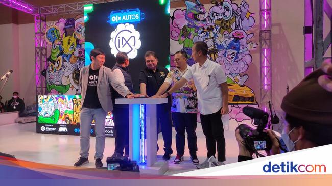 Dibuka Airlangga Hartarto, IMX 2022 Resmi Digelar di Jakarta