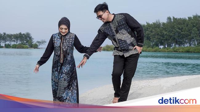 Gaya Nathalie Holscher-Frans Faisal Pakai Koleksi Mandha Hijab Igun