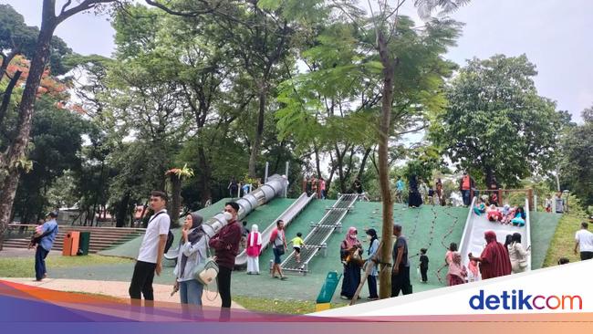 Ramai Pengunjung Tebet Eco Park Akhir Pekan Ini, Begini Suasananya Ramai Pengunjung Tebet Eco Park Akhir Pekan Ini, Begini Suasananya