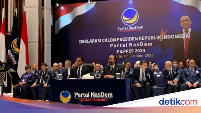 Sah! NasDem Usung Anies Baswedan Jadi Capres 2024