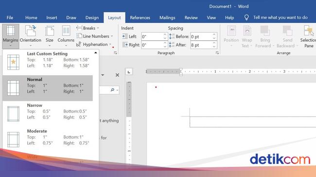 Cara Mengatur Margin di Word untuk Skripsi hingga Buku