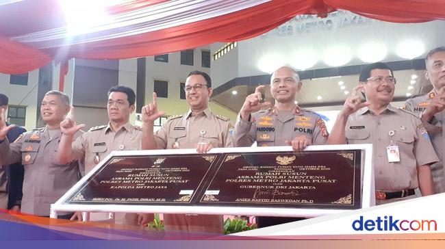 Anies Resmikan Rusun Polri Anggaran Rp 200 M: Hibah Hasil Pajak Rakyat