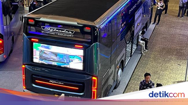 Inovasi Bus di Indonesia di 2022: Layar LED sampai Toilet Bisa Buat BAB