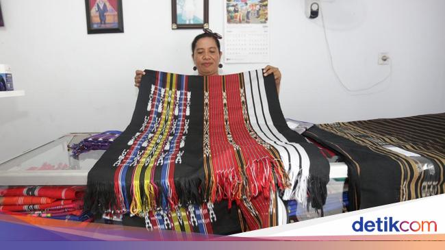 Bernilainya Kain Tenun Tanimbar, Harganya Capai Jutaan Rupiah