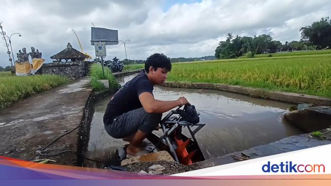 PLTMH Kreasi Mahasiswa Bali Berhasil Aliri Listrik Penerangan Jalan
