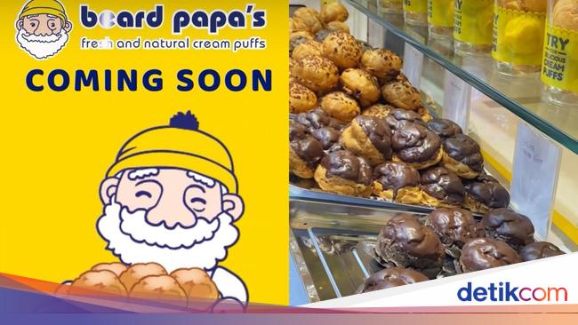 Tidak Tutup Permanen, Beard Papa's Indonesia Buka Lagi di 3 Cabang