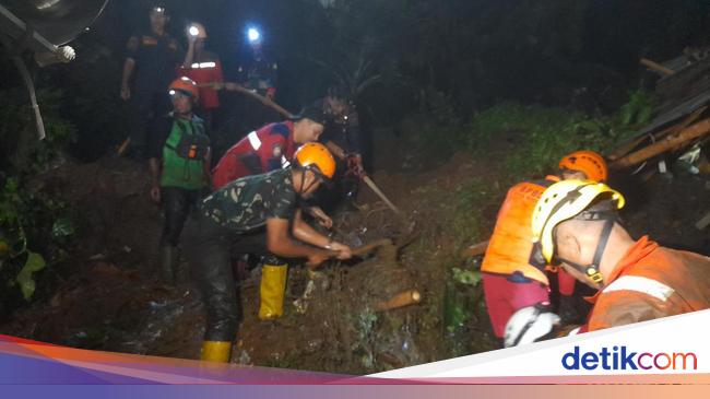 3 Orang Tertimbun Tebing Longsor di Bogor Belum Ditemukan