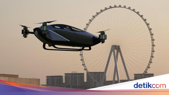Wuzz... Taksi Terbang Buatan China Melayang di Langit Dubai