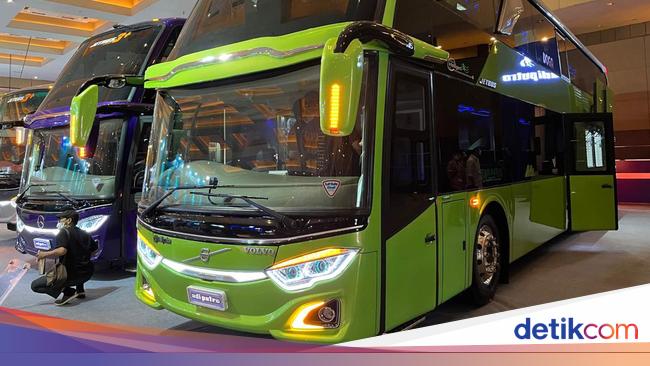 PO Gunung Harta Rilis Bus Double Decker Baru: Pakai Sasis Volvo, Bodi ...