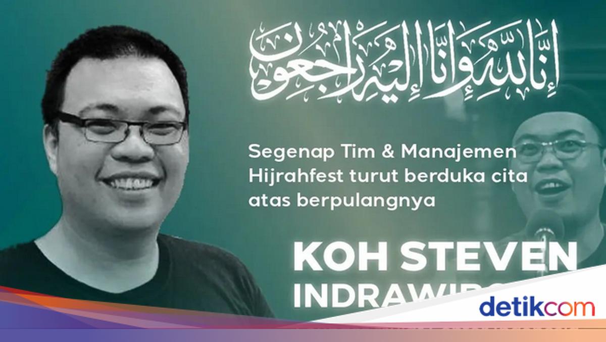 Pendiri Mualaf Center Indonesia Koh Steven Meninggal Dunia