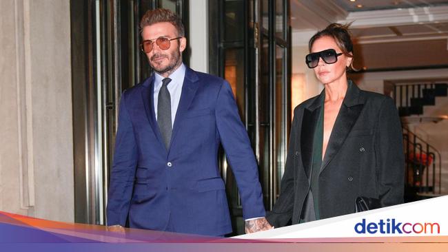 Foto: Malam Kencan Ala David dan Victoria Beckham yang Penuh Gaya
