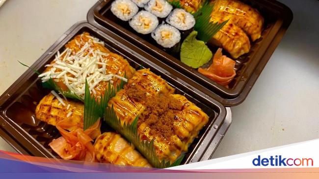 Sushi Oishi, Sushi Gerobakan Enak Rp 12.000 di Dekat Grand Indonesia