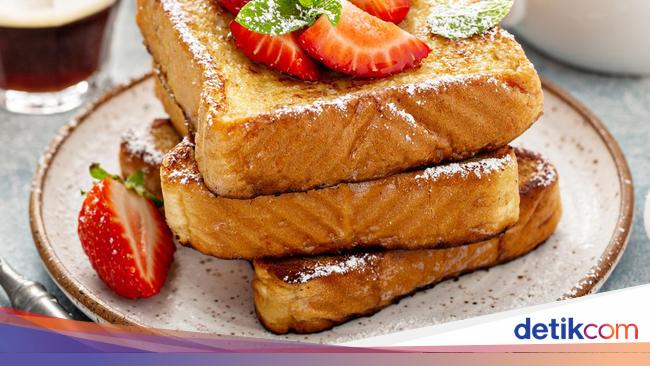 Resep French Toast Stroberi yang Lembut Legit untuk Sarapan Praktis