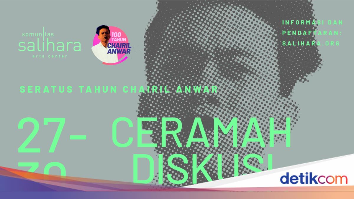 Komunitas Salihara Rayakan 100 Tahun Chairil Anwar