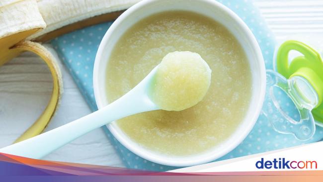 Resep Pure Pisang MPASI 6 Bulan, Makanan Lunak Pertama