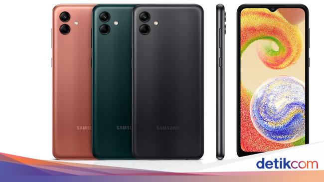 Samsung Galaxy A04: Spesifikasi dan Harga di Indonesia