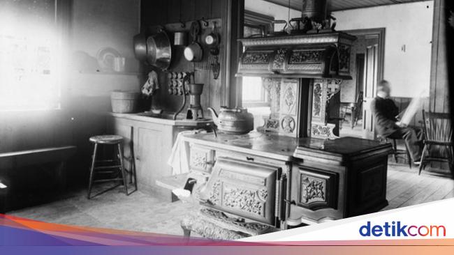 10 Potret Dapur Kuno di Abad Ke-19, Sederhana dan Klasik