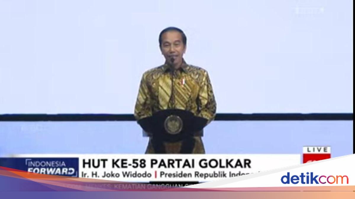 Jokowi Sapa Akbar Tanjung: Istri Pak Akbar Teman Saya SMP