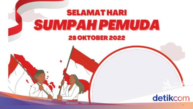 60 Link Twibbon Hari Sumpah Pemuda 2022, Lengkap dengan Cara Pakainya
