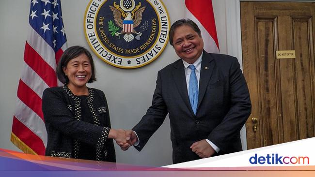 Airlangga Lobby USTR buat Genjot Perdagangan Indonesia-AS