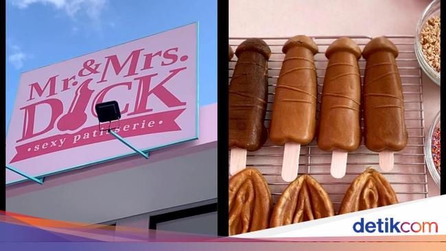 Viral Waffle Seksi di Bali, Bentuknya Mr P dan Miss V!