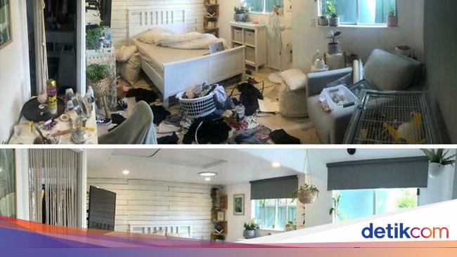 Satisfying Banget! Potret Ruangan Berantakan vs Saat Sudah Rapi