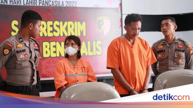 Tampang Pasutri Pembunuh Sadis ODGJ demi Klaim Asuransi di Bengkalis Tampang Pasutri Pembunuh Sadis ODGJ demi Klaim Asuransi di Bengkalis